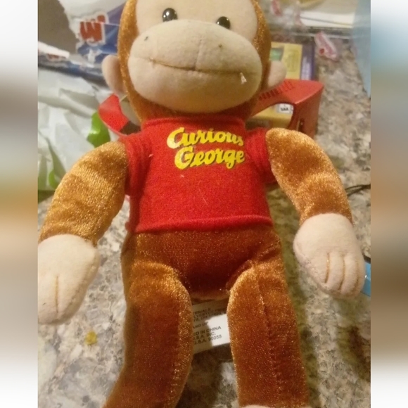 Kellytoy | Toys | Kellytoy Curious George Stuffed Plush Monkey Animal ...